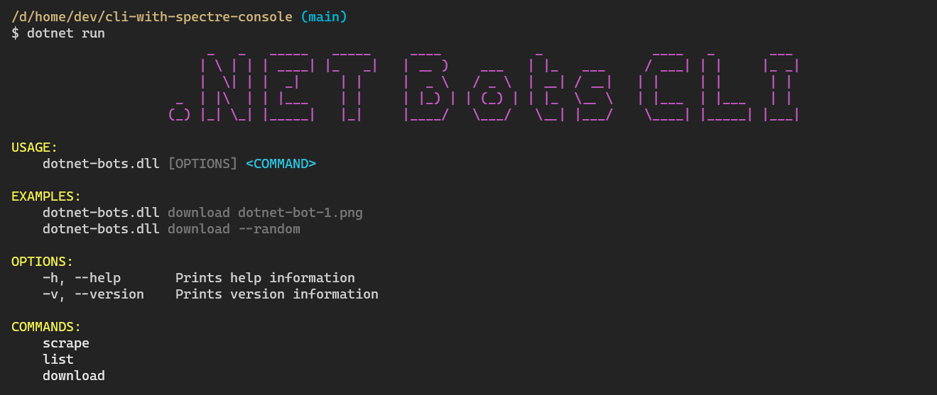 Console applications with Spectre.Console | N+1 Blog